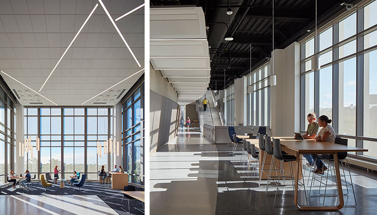 University of Michigan, Central Campus Classroom Building & The ...