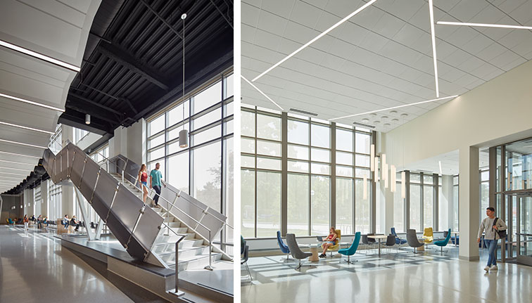 University of Michigan, Central Campus Classroom Building & The ...